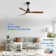 George Oliver Nicola 52'' 3 - Blade Modern Ceiling Fan with Remote Control and Light Kit ...